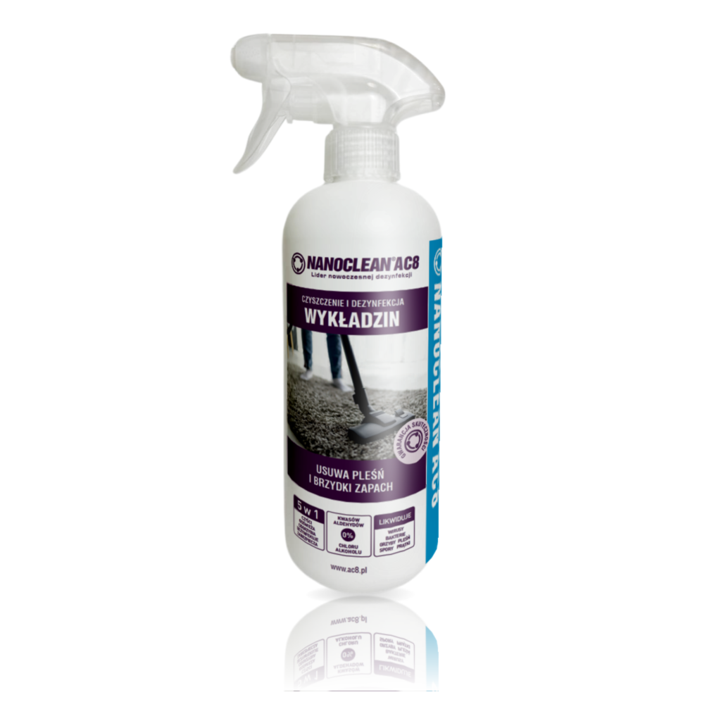Płyn czyszcząco-dezynfekujący do dywanu NANOCLEAN®AC8 Home - Nanoclean®AC8